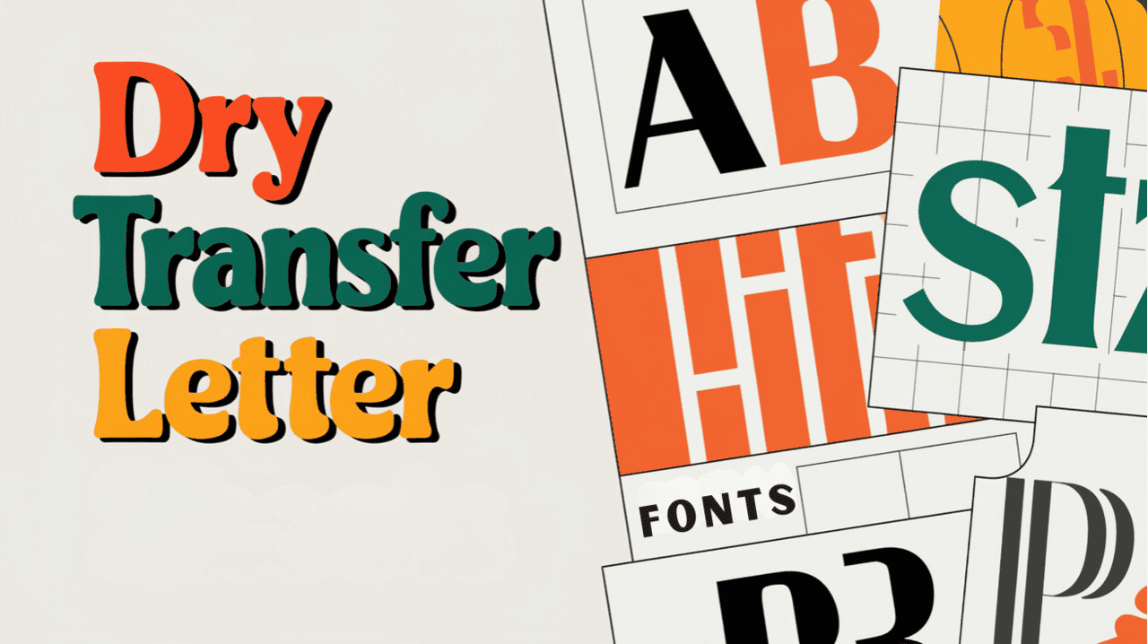 How to Apply Dry Transfer Lettering - Dry Transfer Letters