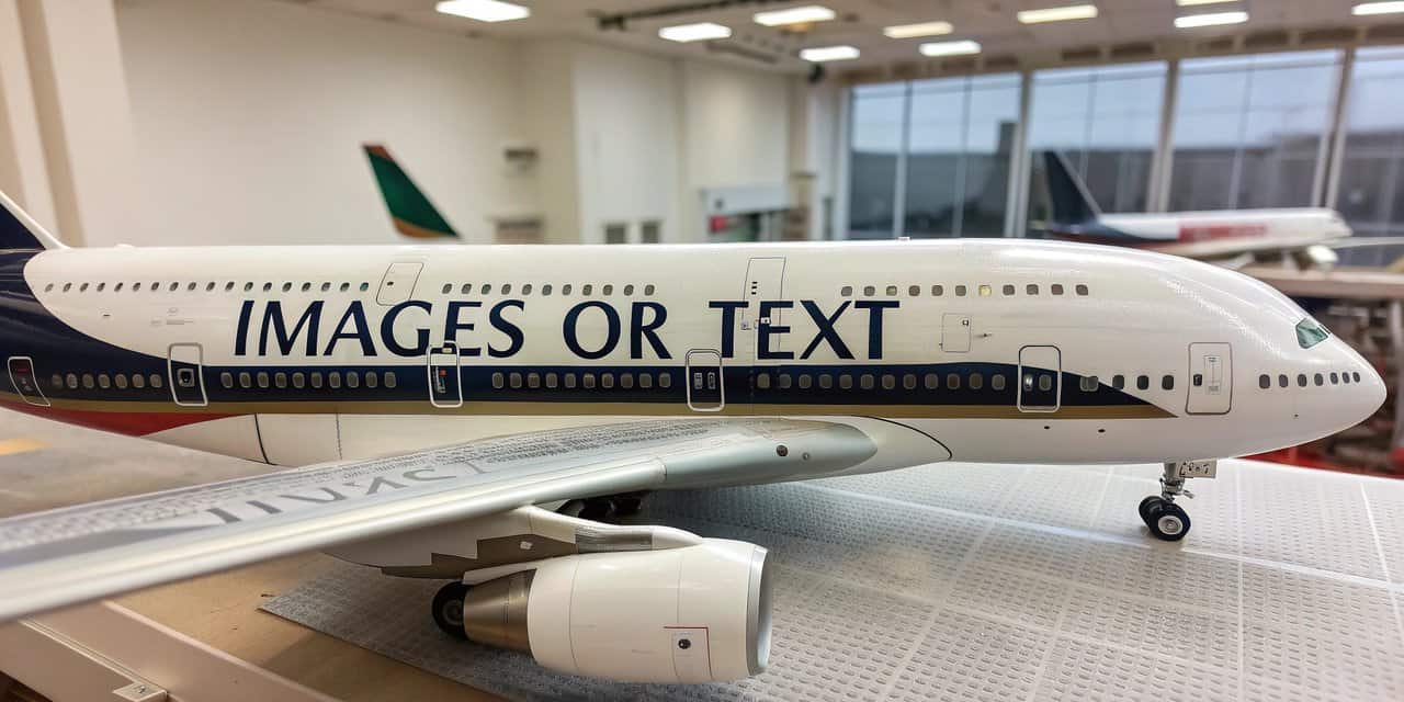 High-Quality Custom Model Decals - DTL Dry Transfer Letters